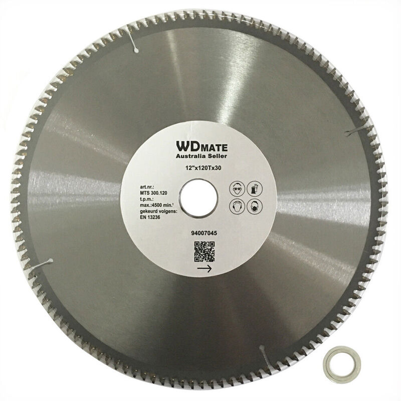 Aluminium Plastic Circular Saw Blade Cutting Disc 12" 300mm 2.0 120T 30 ...