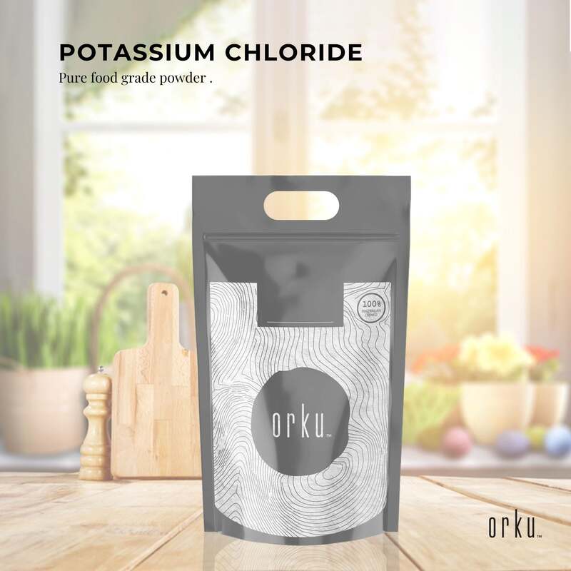 Bulk 20Kg Potassium Chloride Powder Tub - Pure KCL E508 Food Grade ...