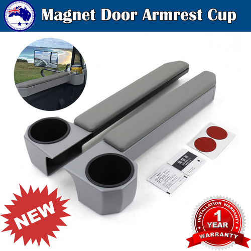 New Armrest Cup Holder Magnet Door For Land Cruiser 70 76 79 Series ...