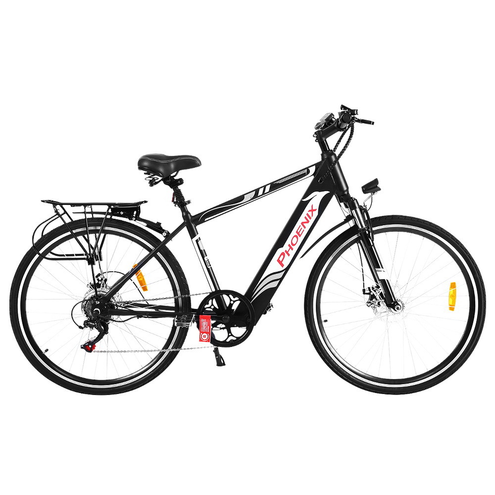 Phoenix 27" Electric Bike eBike e-Bike Mountain Bicycle City Battery ...