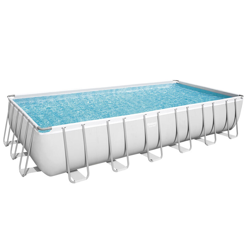 Bestway Above Ground Swimming Pool Power Steel™ Rectangular Frame Pools ...