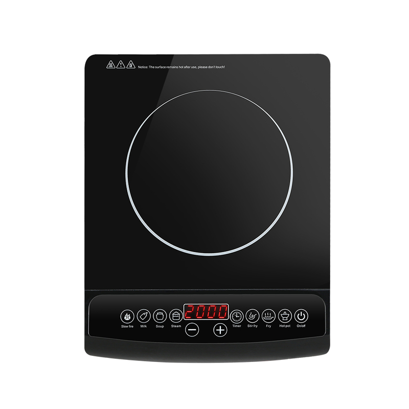 Devanti Electric Induction Cooktop Portable Ceramic Glass - Unbranded
