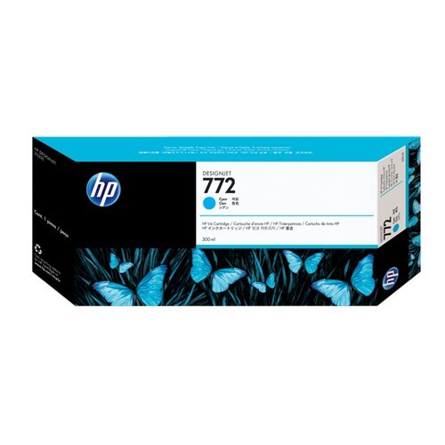 HP 772 CYAN 300 ML INK