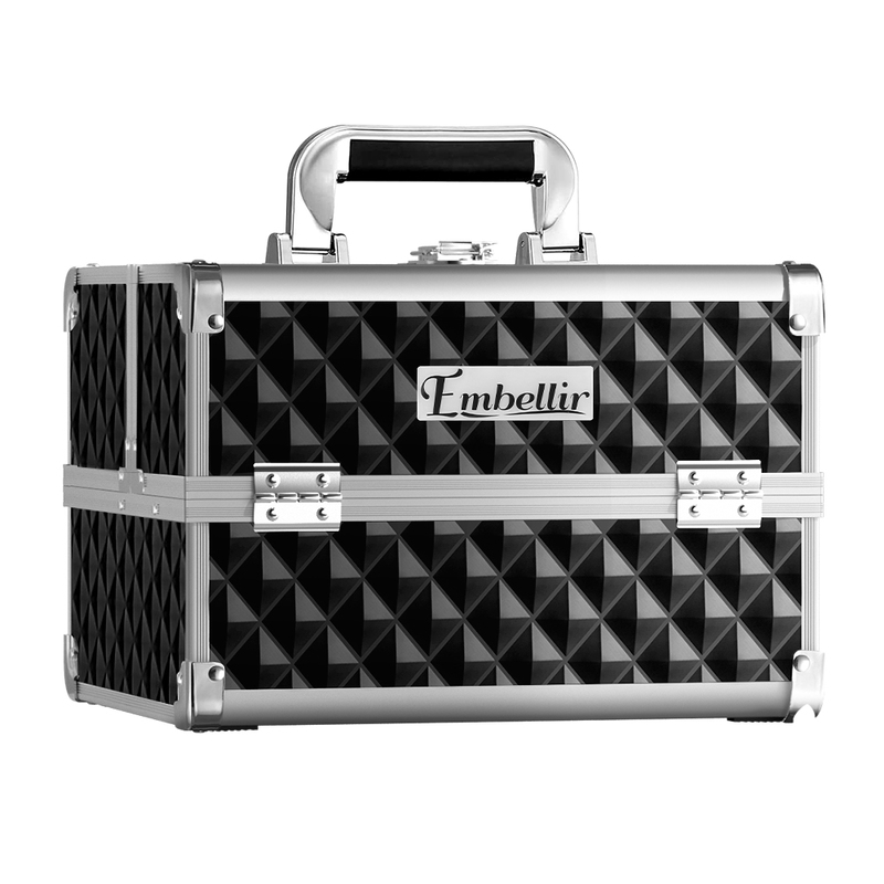 Embellir Makeup Beauty Case Organiser Travel Bag Large Cosmetic Storage ...