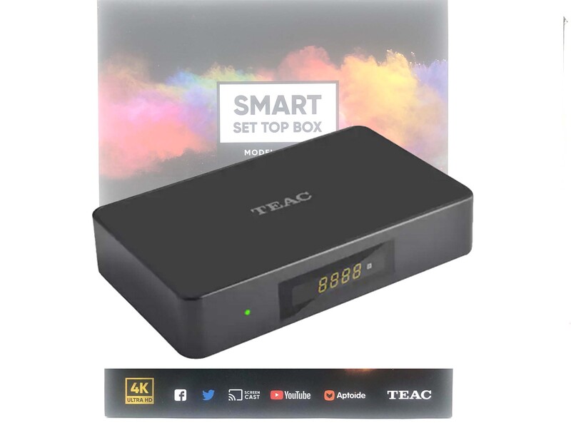 Teac Smart 4K Ultra HD Digital TV Set Top Box Multimedia All in One