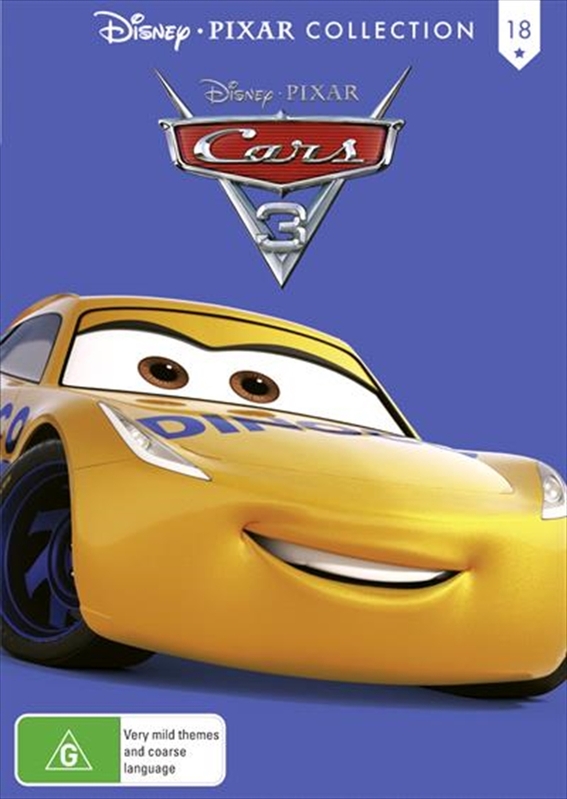 Cars 3 DVD