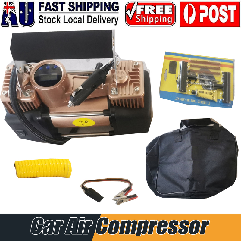 12V Car Air Compressor Tyre Deflator Inflator Auto Portable 4WD Truck ...