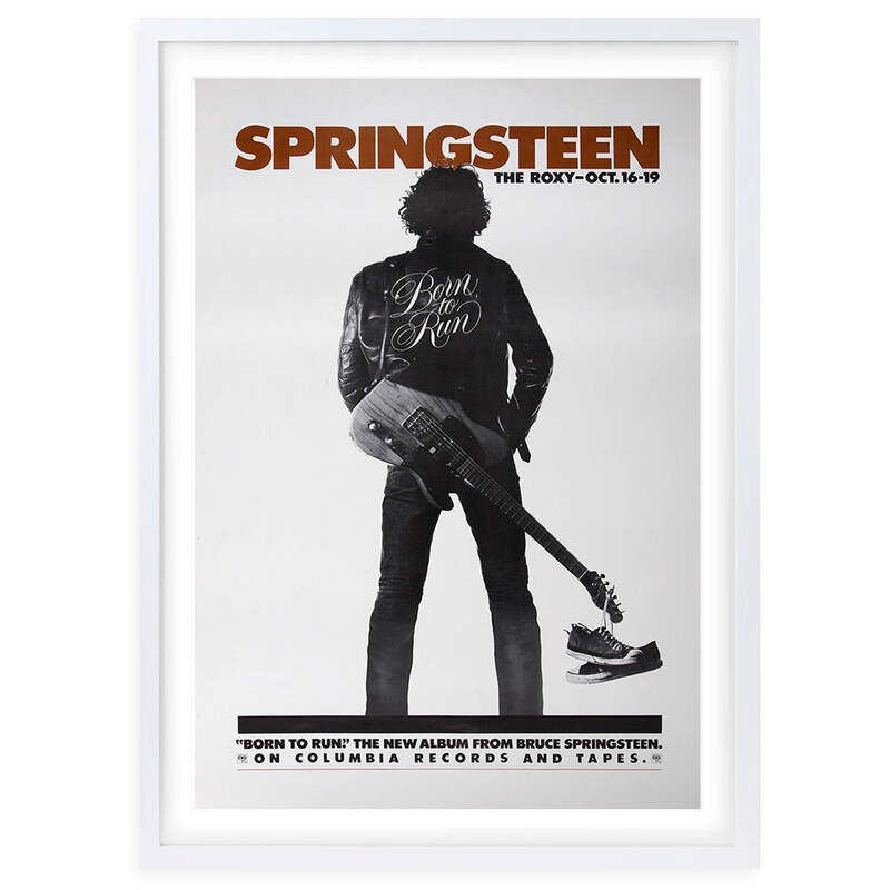 Wall Art's Bruce Springsteen - The Roxy - 1975 Large 105cm x 81cm ...