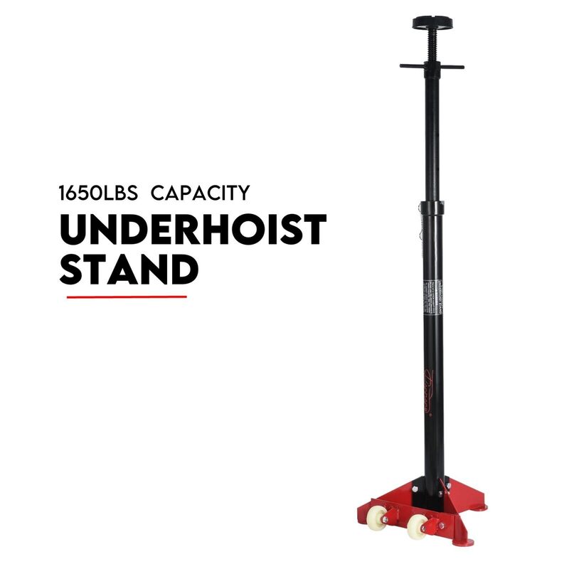 HIGH UNDER CAR SUPPORT STAND TALL AXLE JACK SUPPORT UNDER HOIST STAND ...