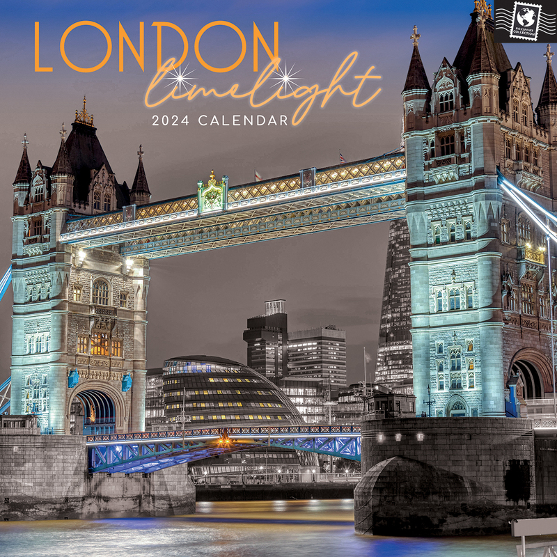 London Limelight - 2024 Square Wall Calendar 16 Months Planner New Year ...